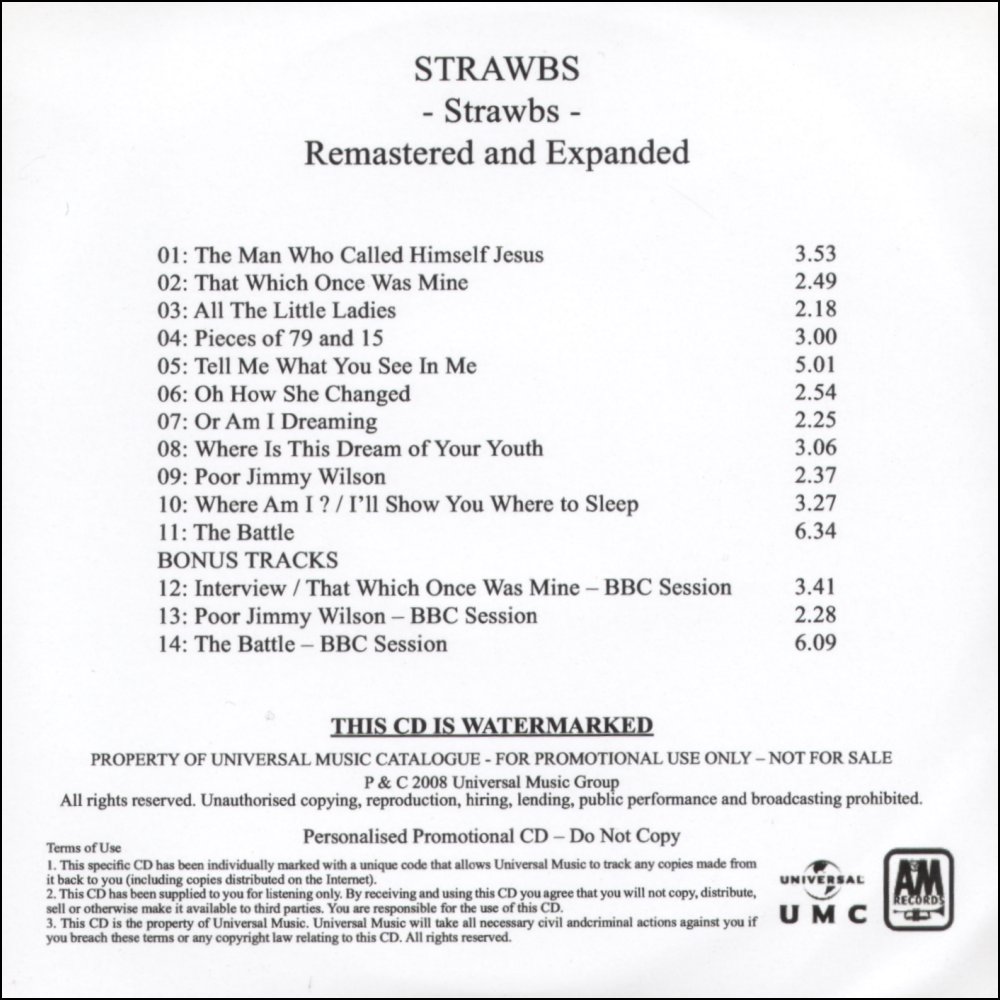 STRAWBS ALBUMS